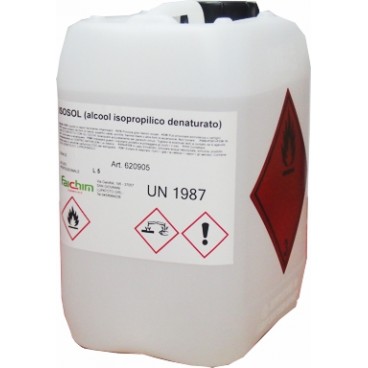ISOPROPANOLO ISOSOL 5 Lt.